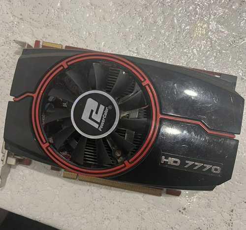 Видеокарта hd 7770