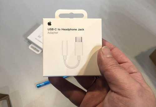 Адаптер Apple USB-C to headphone Jack