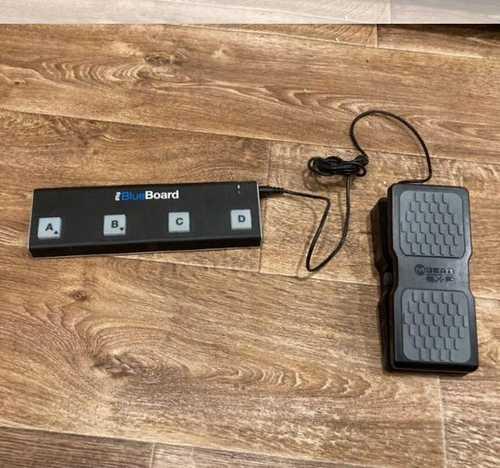 Irig blueboard   педаль M-Audio EX-P