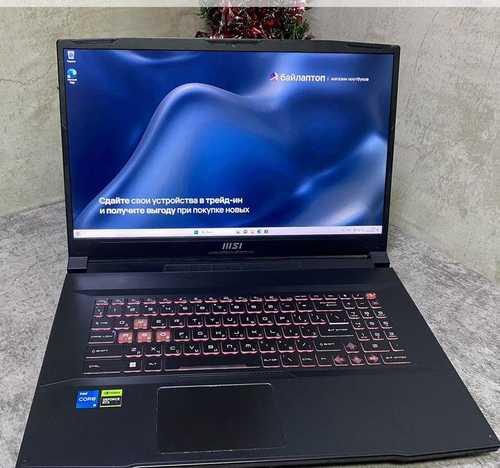 MSI 17.3”i5-12450H 16Gb/512Gb RTX 4050