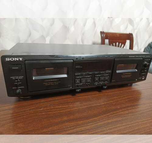Кассетный магнитофон sony TC-WE705S