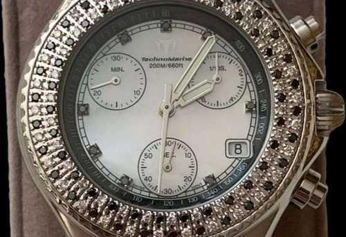 Technomarine часы 1.2 кт бриллиантов оригинал