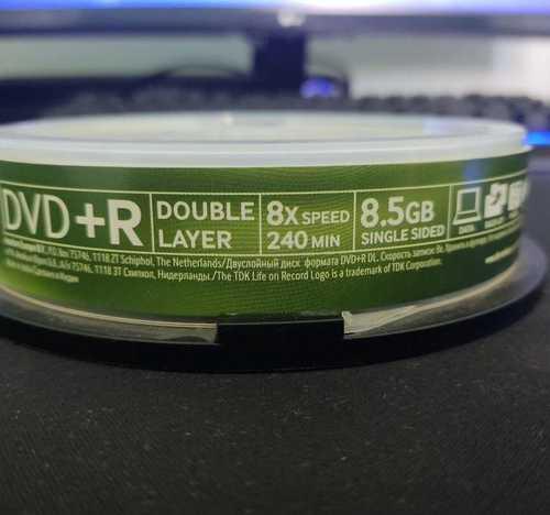 Диски dvd r 8.5gb; 240 мин