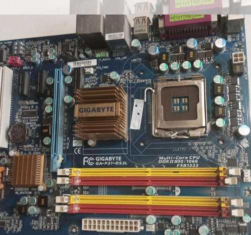 Материнская плата lga 775 ddr2