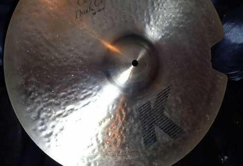 Тарелка Zildjian K custom dark crash 18