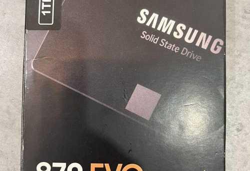 SSD диск Samsung 870 Evo 1Tb 1 терабайт бу