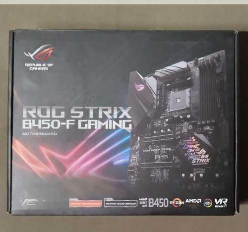 Asus rog strix B450 f gaming