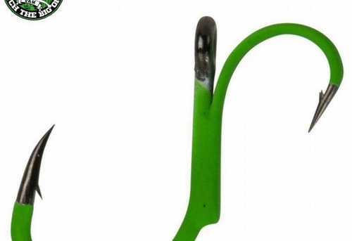 Крючой двойной на сома madcat stinger hook - 4шт