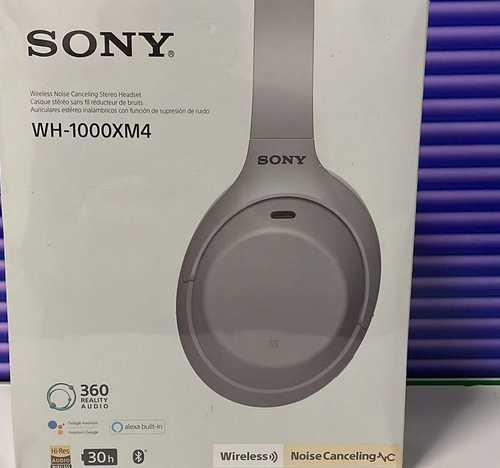 Новые наушники Sony WH-1000XM4