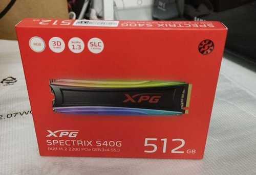 512 GB M.2 Adata XPG Spectrix S40G RGB