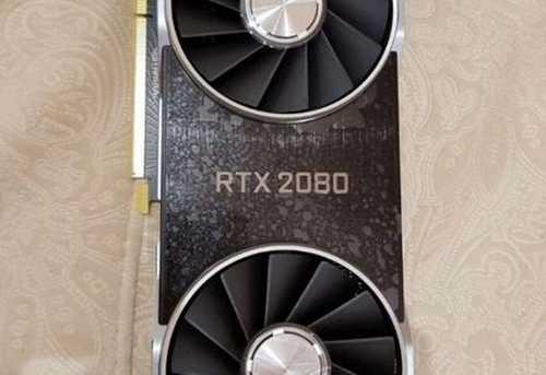 Видеокарта nvidia RTX 2080 Founder Edition