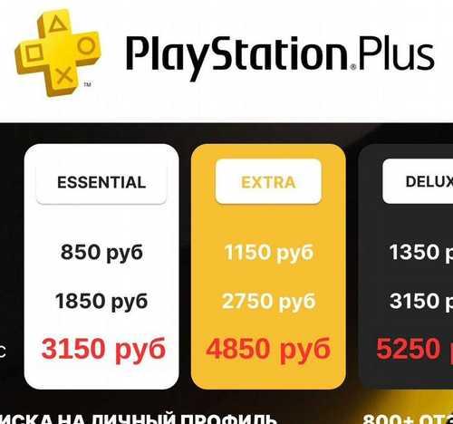 Подписка PS Plus   EA Play Турция / Украина