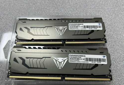 Оперативная память patriot memory DDR4 64 гб