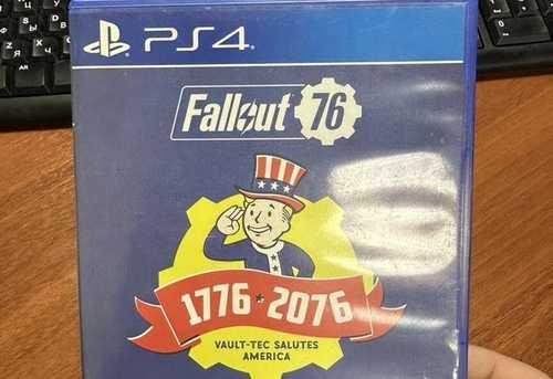 Продам игру Fallout 76 на PS4