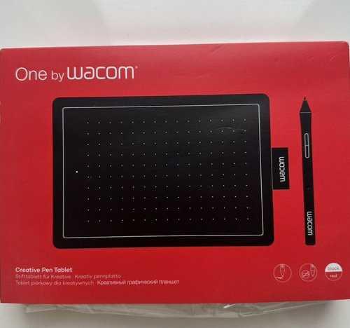 Графический планшет one by wacom CTL-472 новый