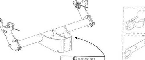 Фаркоп Isuzu D-Max III 01/2021