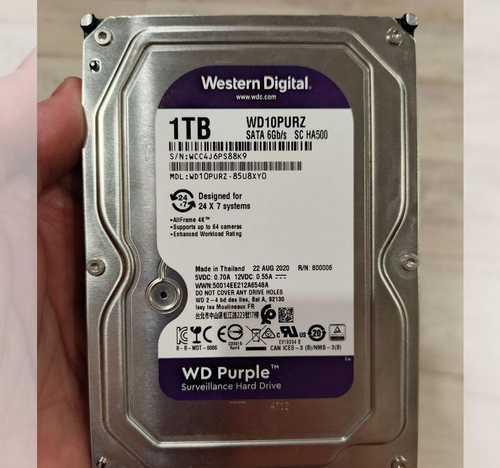 Жесткий диск hdd 1 тб 3.5