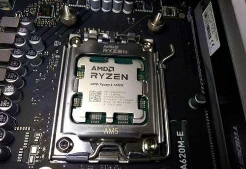 Комплект на AM5 Ryzen 5 7600X + 32Гб DDR5