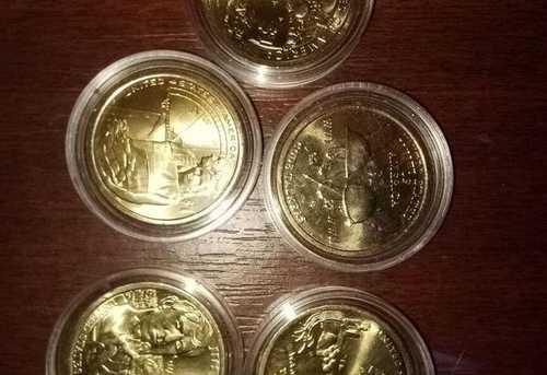 Продам неполный набор 1-доллар монет, Сакагавея