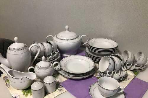Набор столовой посуды и чайный набор Lefard