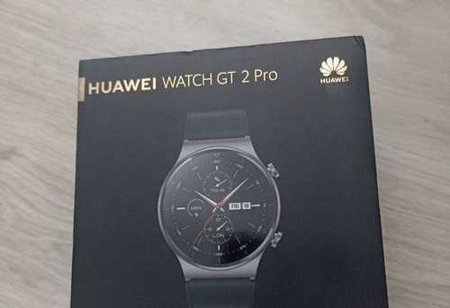 Смарт часы huawei watch gt 2 pro titanium