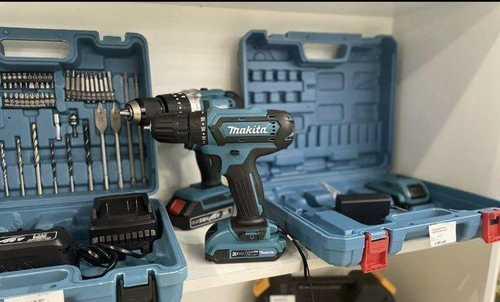 Аккум. Шуруповерт Makita 26v- Ударный+ набор