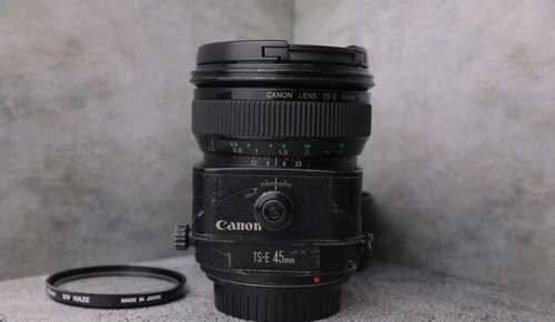 Canon TS-E 45 mm f/2.8 (Гарантия)