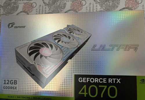 Видеокарта Geforce RTX 4070 OC Colorful Ultra 12Gb