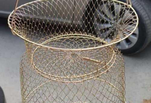 Садок рыболовный металлический 33 см