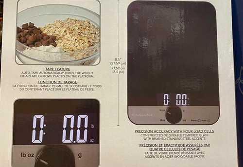 Электронные кухонные весы цифровые Kitchenaid
