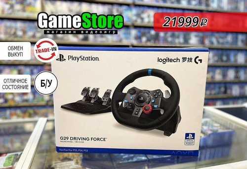 Руль Logitech G G29RW Driving Force для PS5 б/у