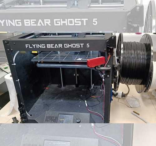 3D принтер Flyingbear Ghost 5 e3dv6 klipper