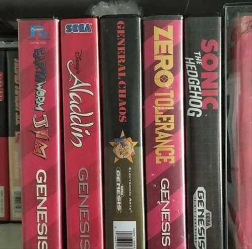 Лицензионные игры Sega Genesis