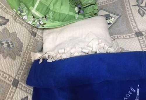 Плед с рукавами- халат, подушка