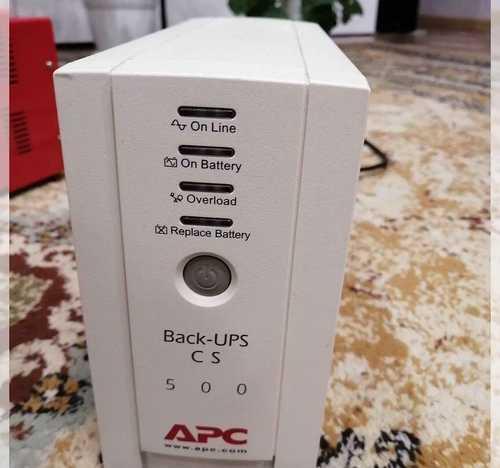 Ибп apc back ups cs 500