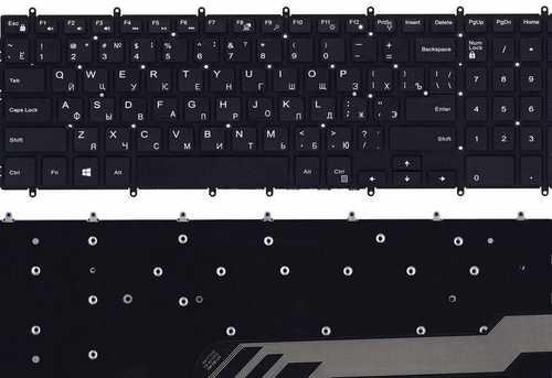 Клавиатура Dell Vostro 15-3583 черная