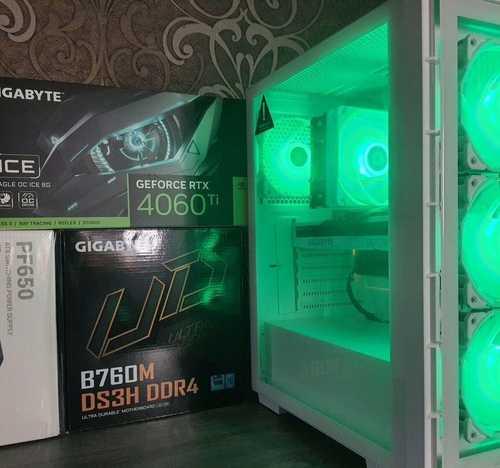 Игровой Пк RTX4060Ti Eagle Ice Core i5 12400F/B760