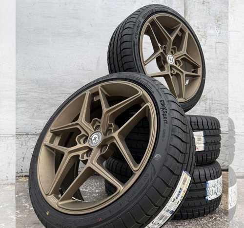 Новые HRE FF11 r17 5x100 на polo/rapid