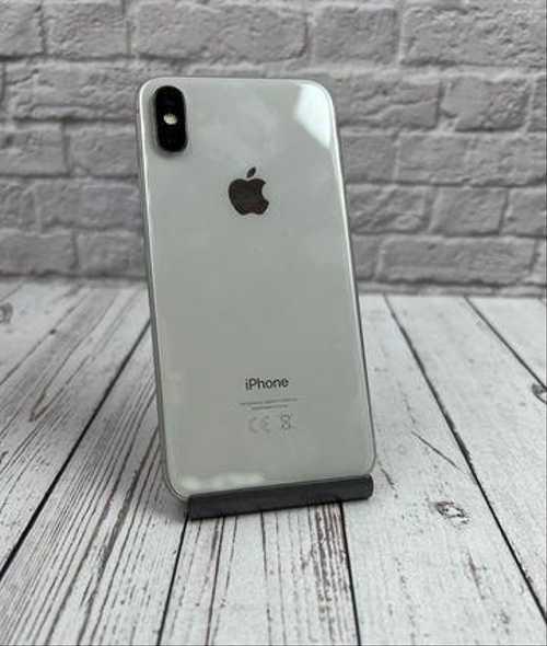 iPhone X 64Gb Silver 100Акб Рст Оригинал (Обмен)