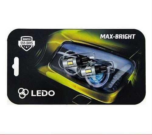 Лампа светодиодная сигнальная w5w ledo max-bright