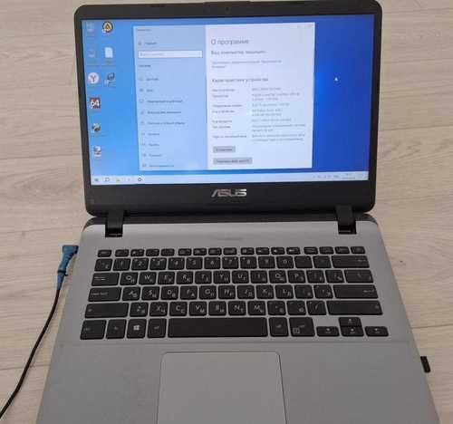 Ноутбук Asus 14", Intel Core i3, Ram 12 Г, Ssd 256