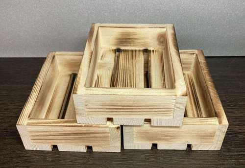 Ящик деревянный подарочный для хранения