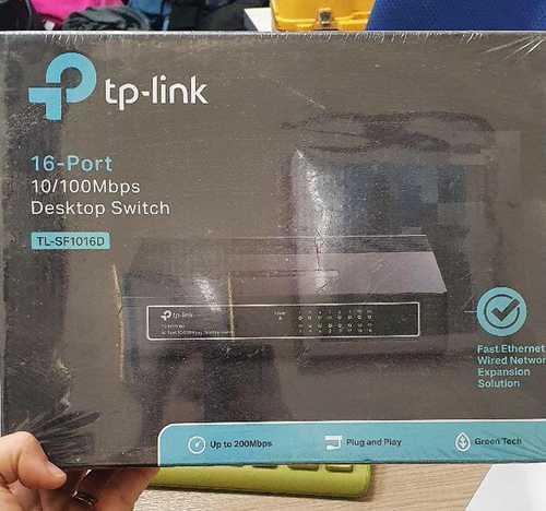 Коммутатор TP-Link TL-SF1016D 16port 10/100M