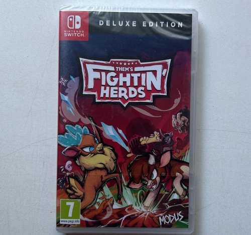 Fightin Herds Deluxe Edition (Новый) Switch