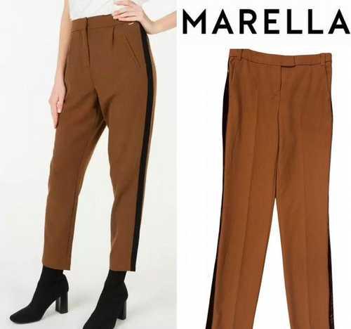 Новые брюки с лампасами Marella (Max Mara) 36