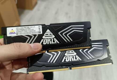 Оперативная память ddr4 16гб, 2*8гб, 3000Мгц