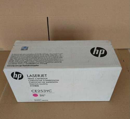 CE253YC Картридж HP №504 пурпурный для HP