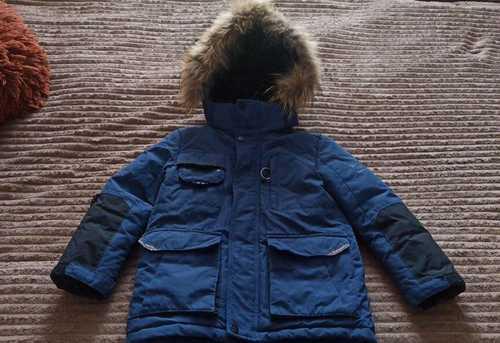 Куртка на мальчика зима 116