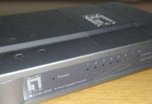 Level One GSW-0806 (8-port Gigabit Switch)