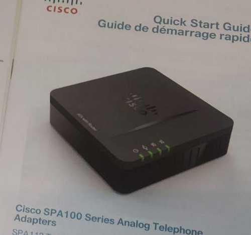 Голосовой шлюз VoIP Cisco SPA122 ATA with Router